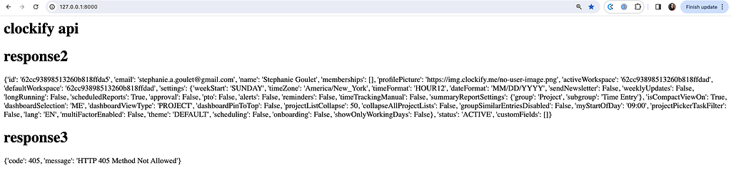 GET request for Detailed Report — 'HTTP 405 Method Not Allowed' Error - Developers & API ...