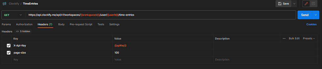 API : page-size doesn't seem to work - Developers & API - Clockify Community Forum